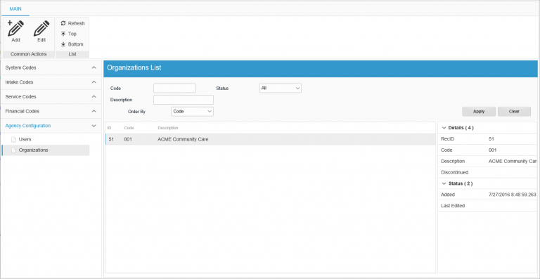 DataFlex WebApp Desktop User Interface | dev