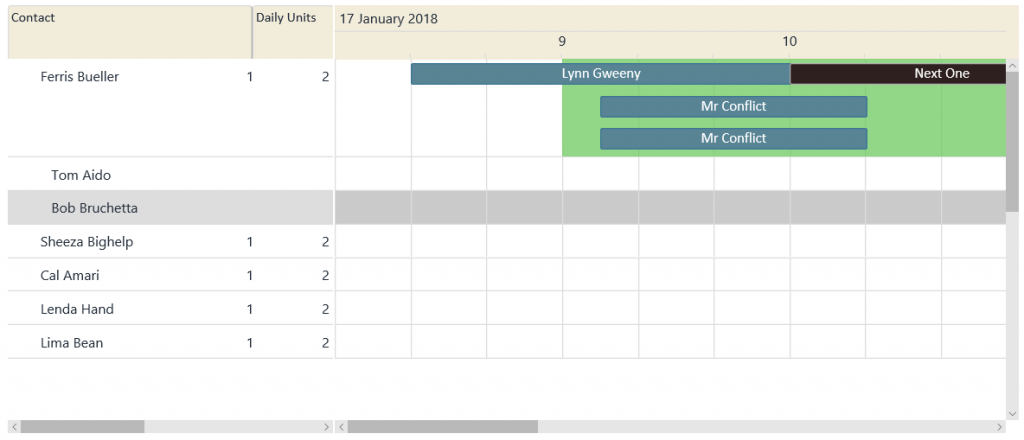 WebApp Custom Controls – DayPlanner | dev